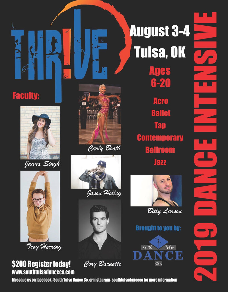THRIVE Intensive (August 3-4) $200 - Register Today! – South Tulsa Dance Co.