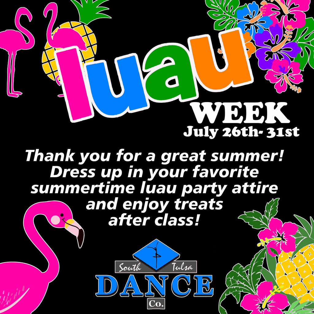 Luau Week - July 26 - 31 ---> Thank you for a great summer!!! – South ...